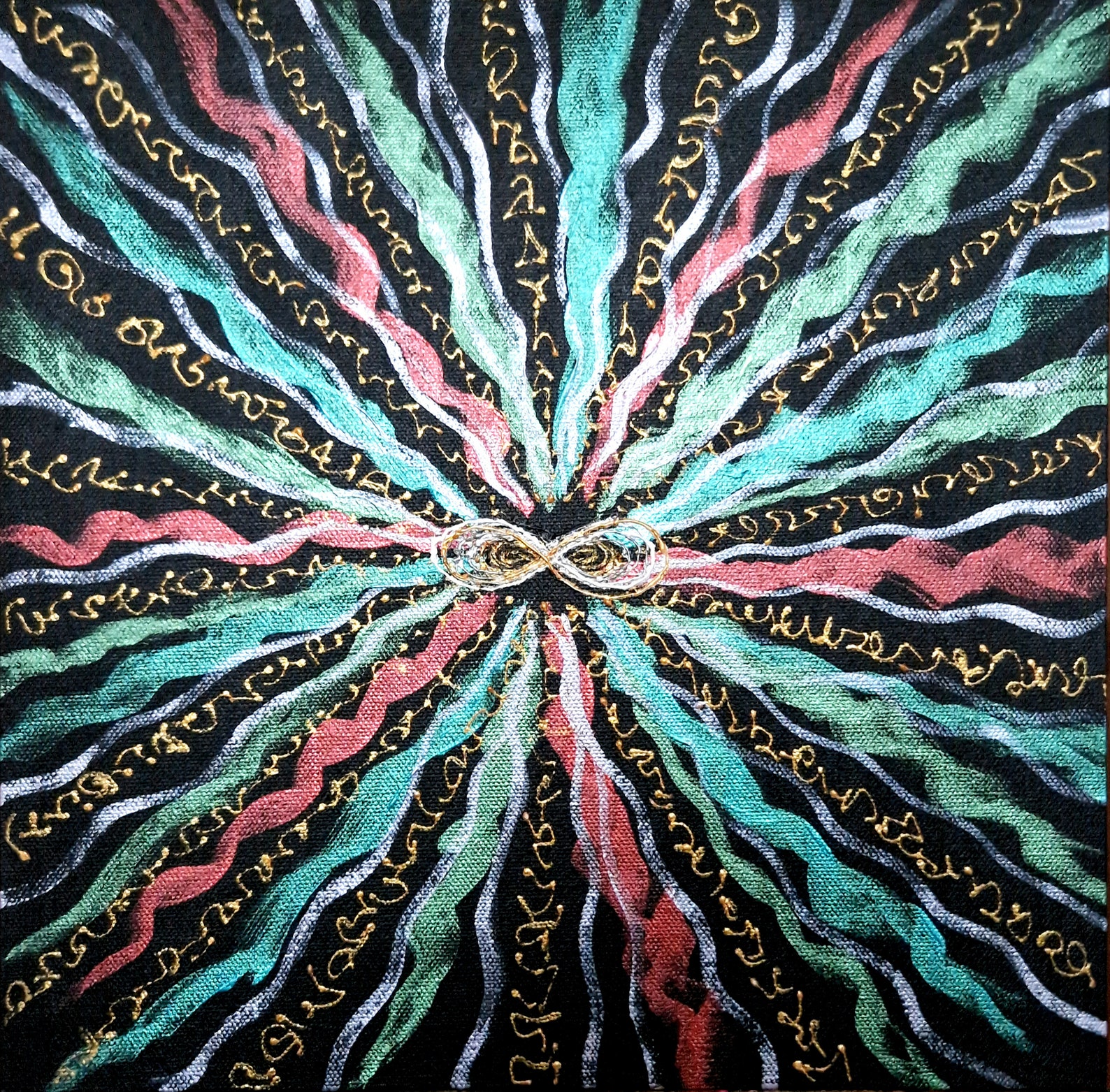 Custom Made Light Codes Painting: Intuitive Spiritual Healing Art ...