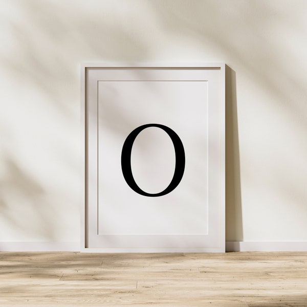 Letter Poster - Etsy