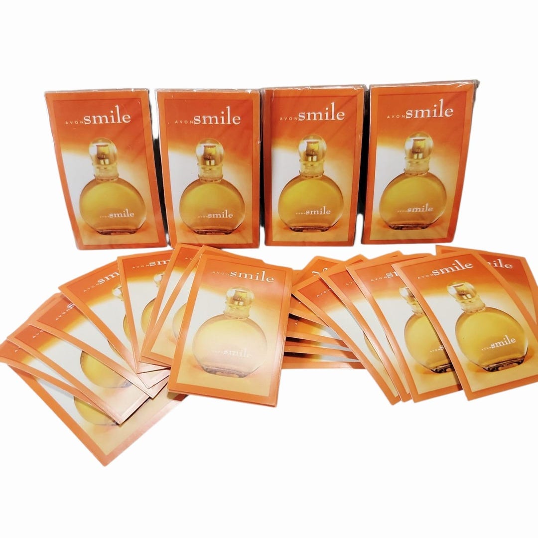 Vintage AVON Smile PAPER Perfume Fragrance Samples Lot 59 - Etsy