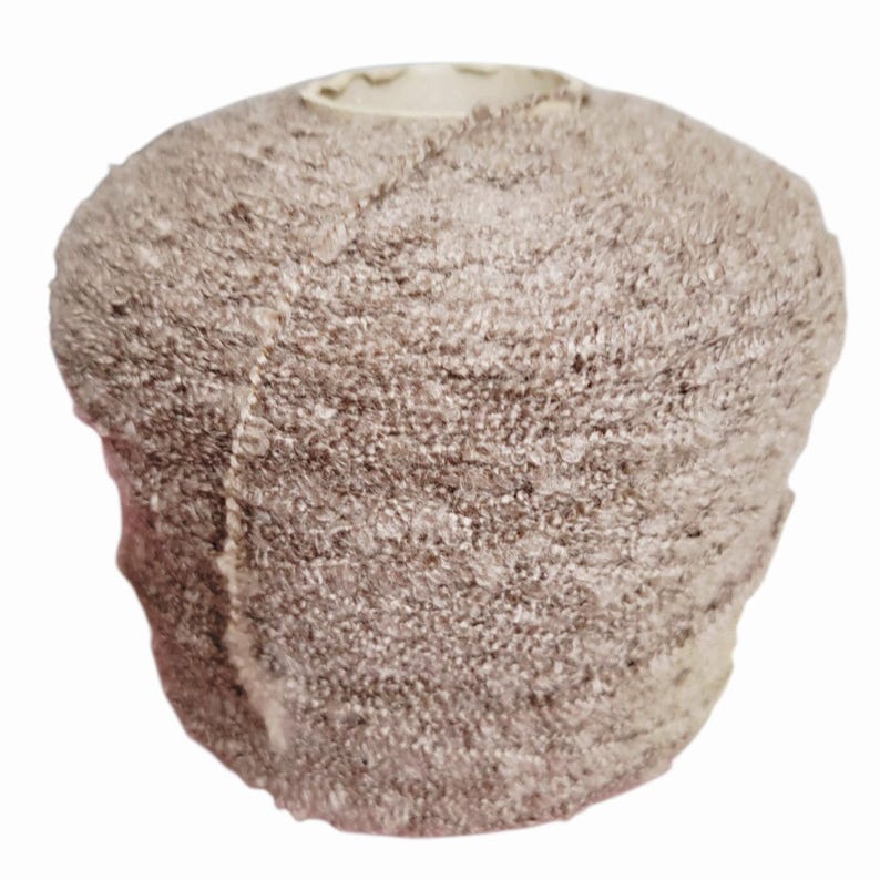 Vintage Bouclé Yarn Cone 2.4 Lb – St Andre Spinning Inc – USA Mill Yarn ...