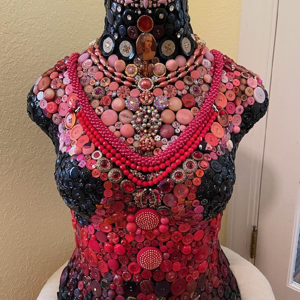 Button Mosaic - Etsy