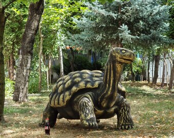Giant 3D Turtle Shell Sculpture – Lifelike Garden Decor, Outdoor ...