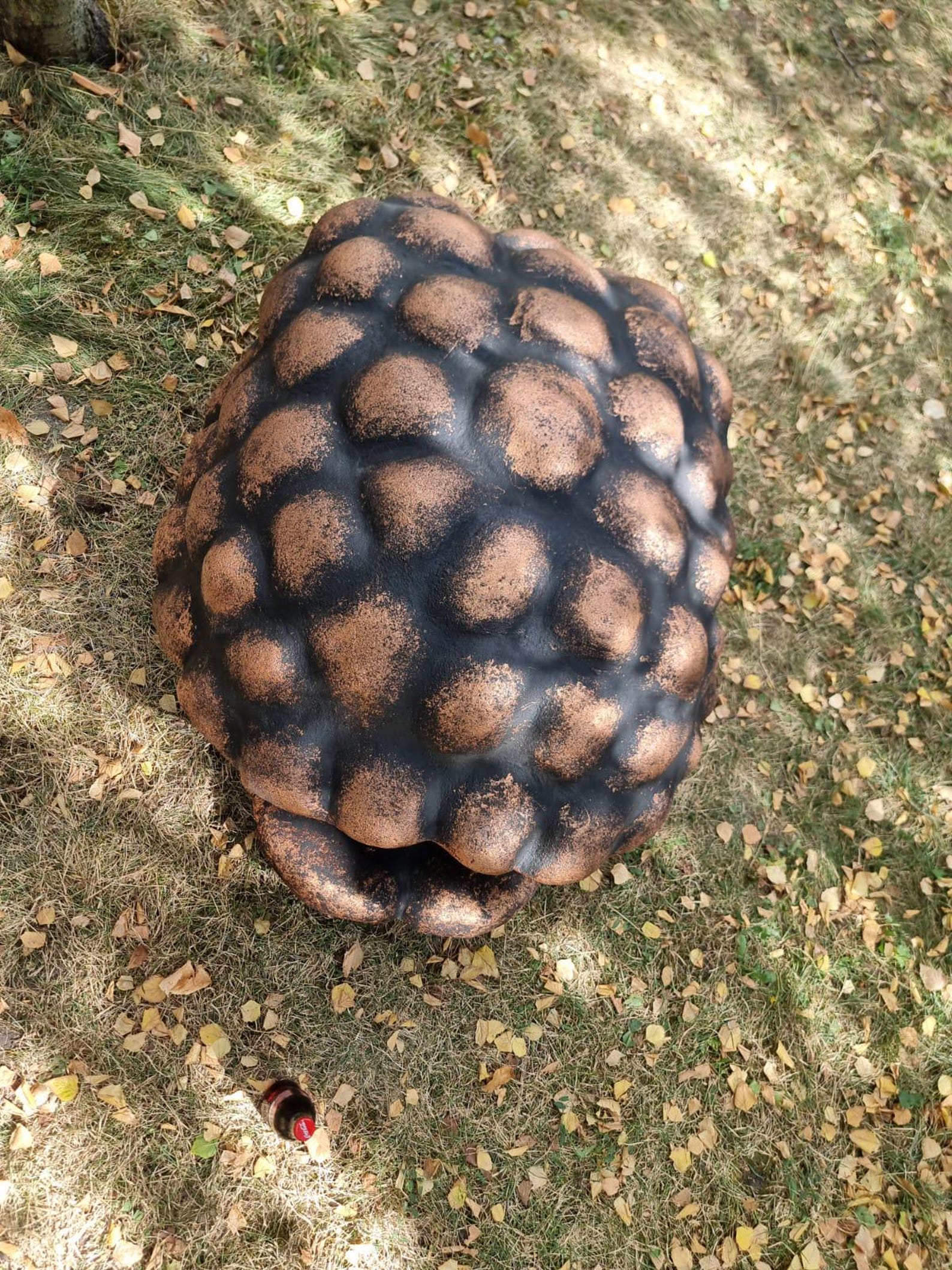 Giant 3D Turtle Shell Sculpture – Lifelike Garden Decor, Outdoor ...