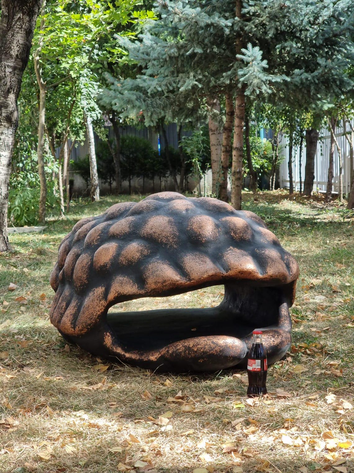 Giant 3D Turtle Shell Sculpture – Lifelike Garden Decor, Outdoor ...