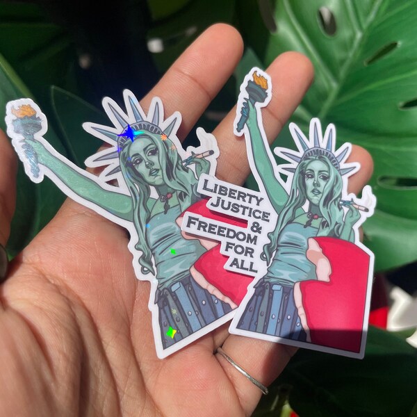 Chappell Roan Sticker Lady Liberty - Etsy