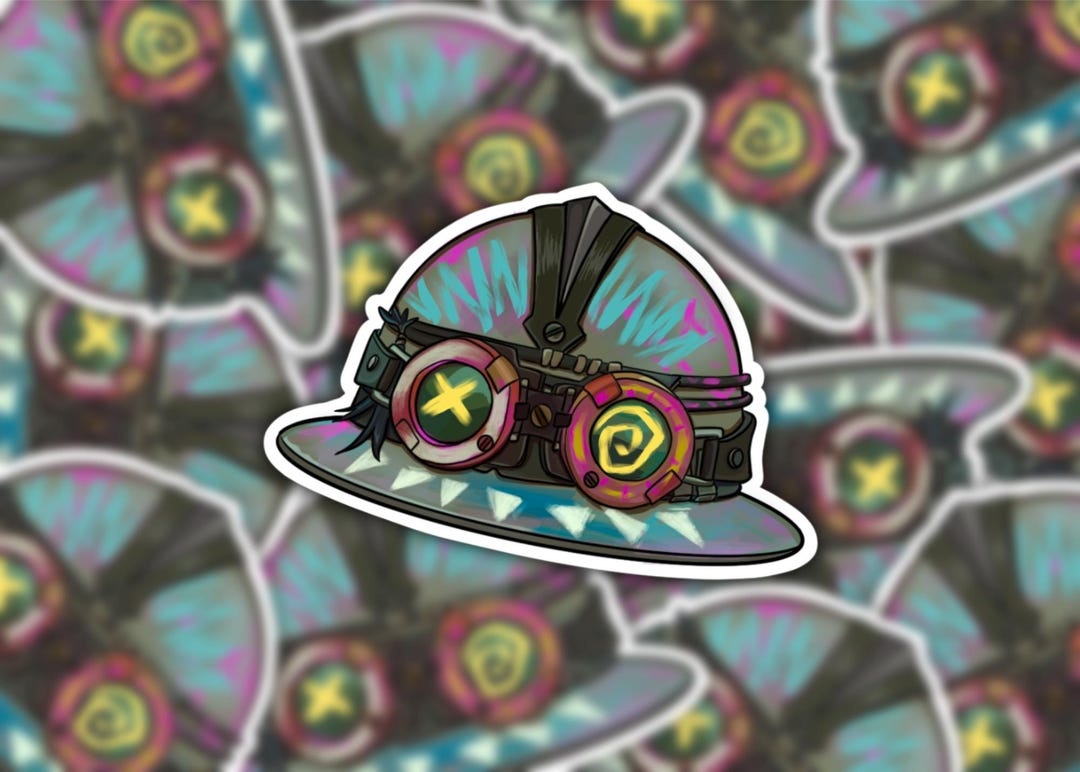 Arcane - Isha’s Helmet Vinyl Sticker - Glossy or Star Holo - Etsy