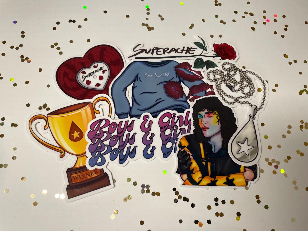 Conan Gray Sticker Set of 7 - Set or Singles - Glossy or Star Holo - Etsy