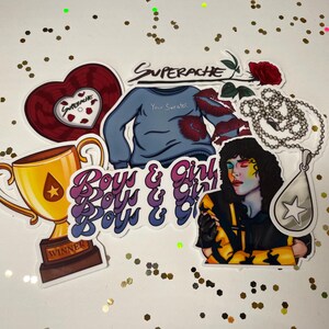 Conan Gray Sticker Set of 7 - Set or Singles - Glossy or Star Holo - Etsy