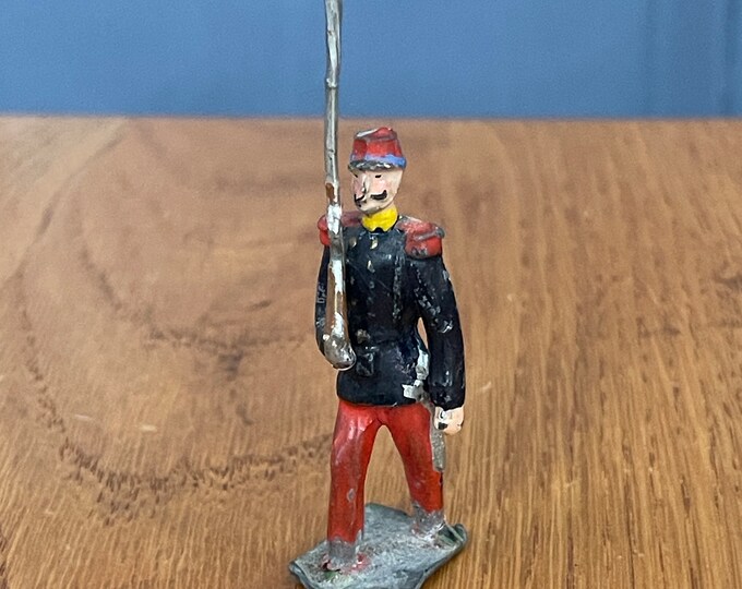 Vintage Lead Toy Soldier - Etsy