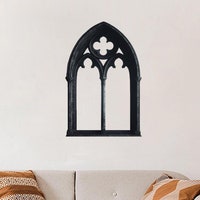 Oculus - Gothic Window Wall Hanging | Gothic Wall Decor | Handmade by ...
