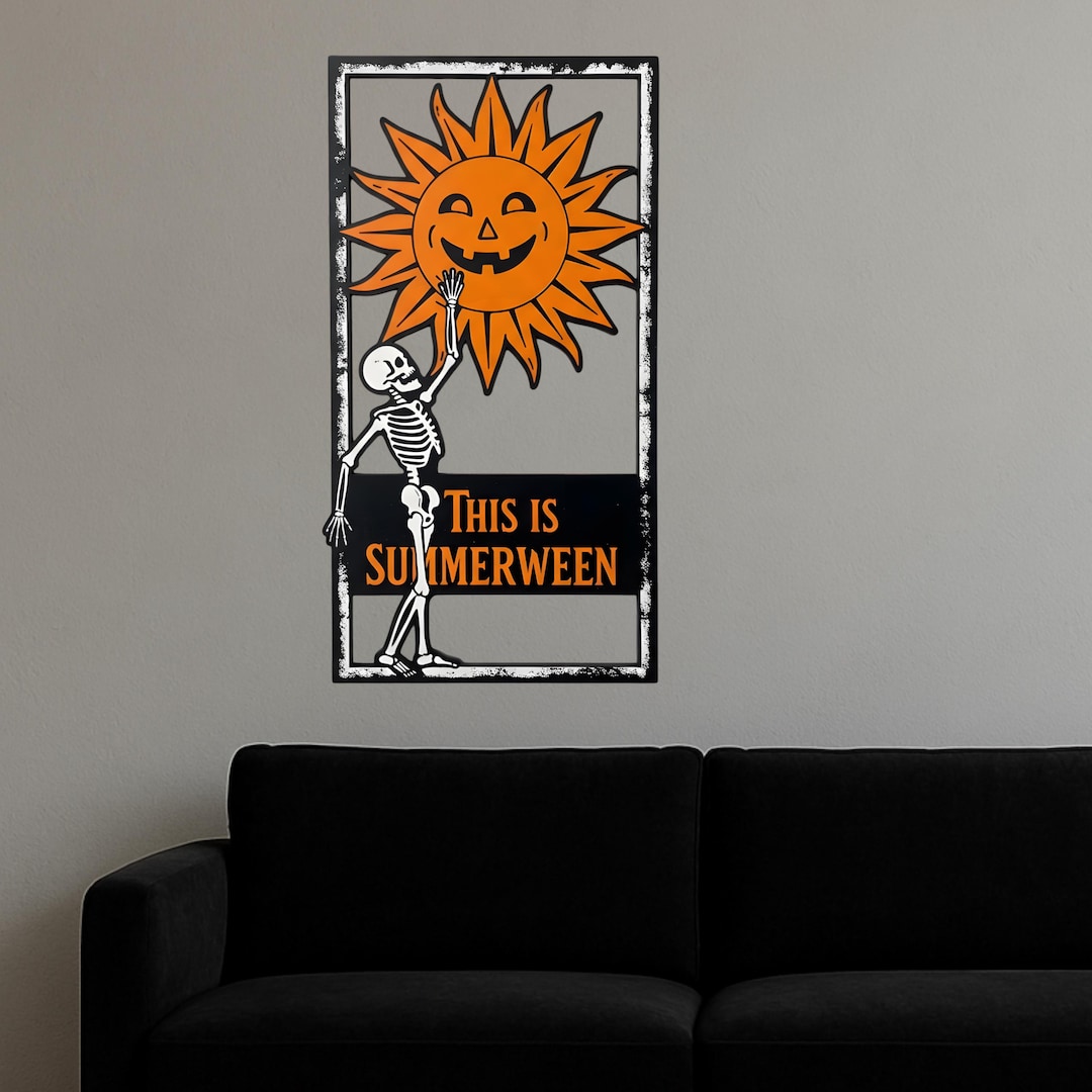 This is Summerween Wood Sign Spooky Gothic Summer Wooden Wall Decor - Etsy