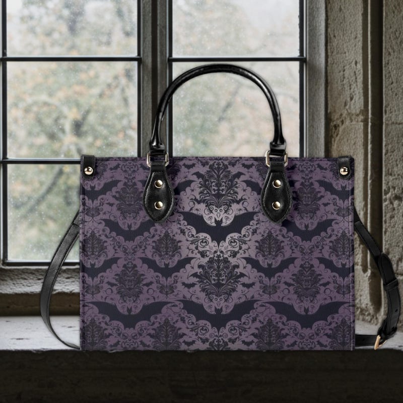 Gothic Handbag Purple - Etsy