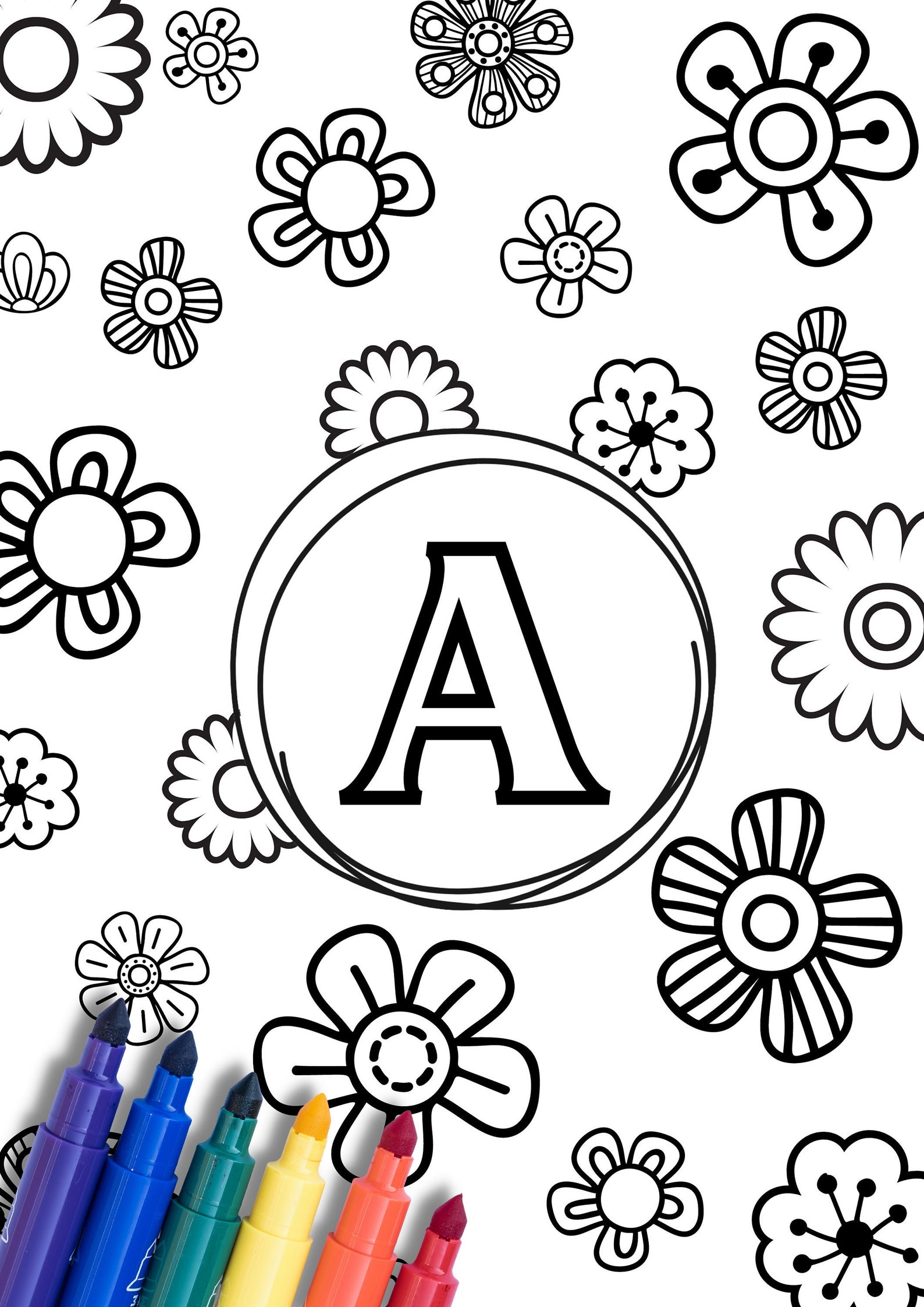 Printable Alphabet Letters | Printable Letter I | Printable Letter A ...