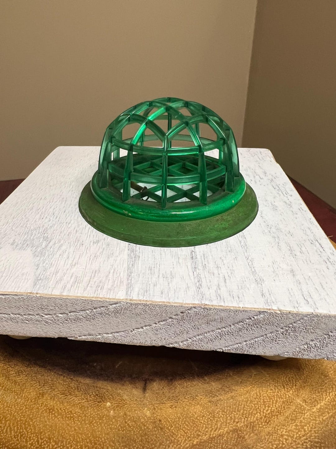 Vintage Plastic Flower Frog Domed Cage - Etsy