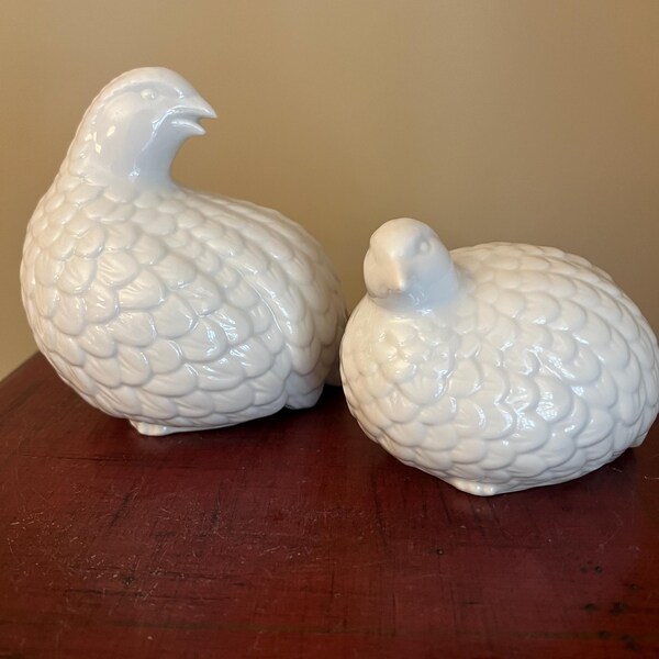 Ceramic Quail - Etsy