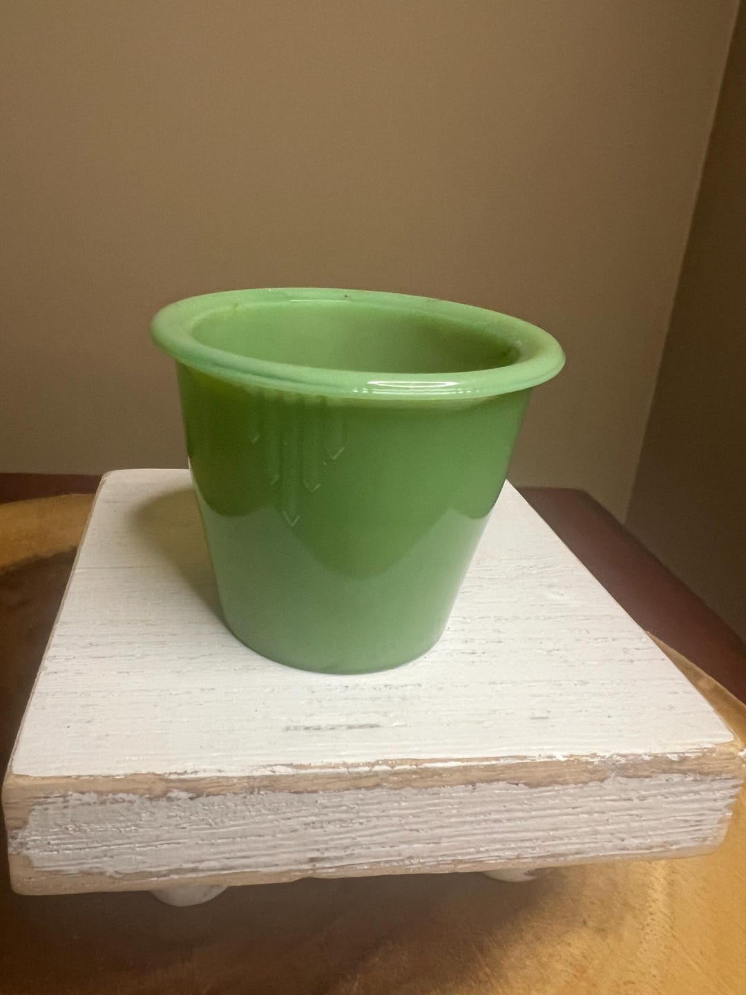 Vintage Akro Agate Green 5 Dart Mini Flower Pot- 1 7/8” H - Etsy