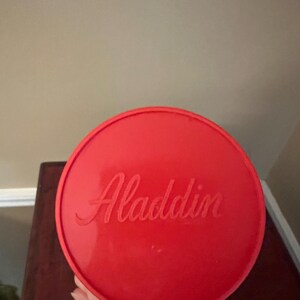 Vintage Aladdin Hy-lo Thermos in Red and Tan- 7 1/4”H - Etsy