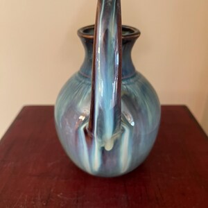 Vintage Fine Art Pottery Pitcher Bill Campbell Flambeaux Crystalline ...