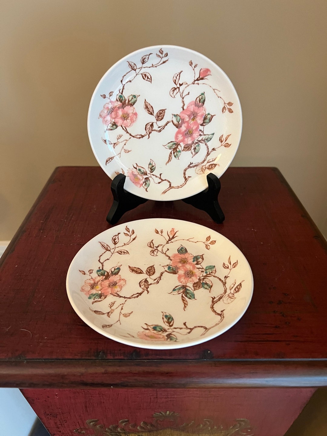Vintage Nasco Springtime (2) 6” Plates- Japan - Etsy