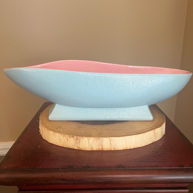 Vintage Mccoy Blue and Pink - Etsy