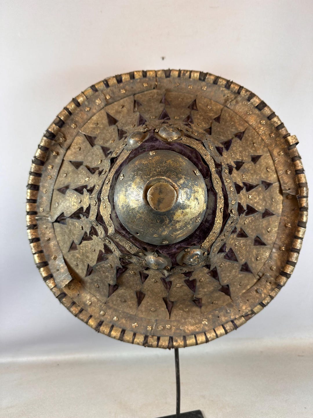 250503 - Large Tribal Used African Ethiopian Ras Shield - Ethiopia - Etsy