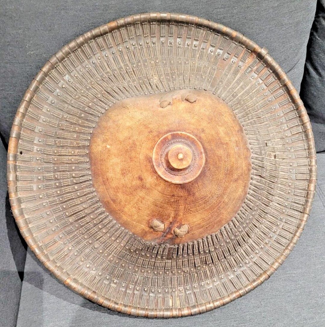 250216 Large Tribal Used African Ethiopian Ras Shield Ethiopia - Etsy