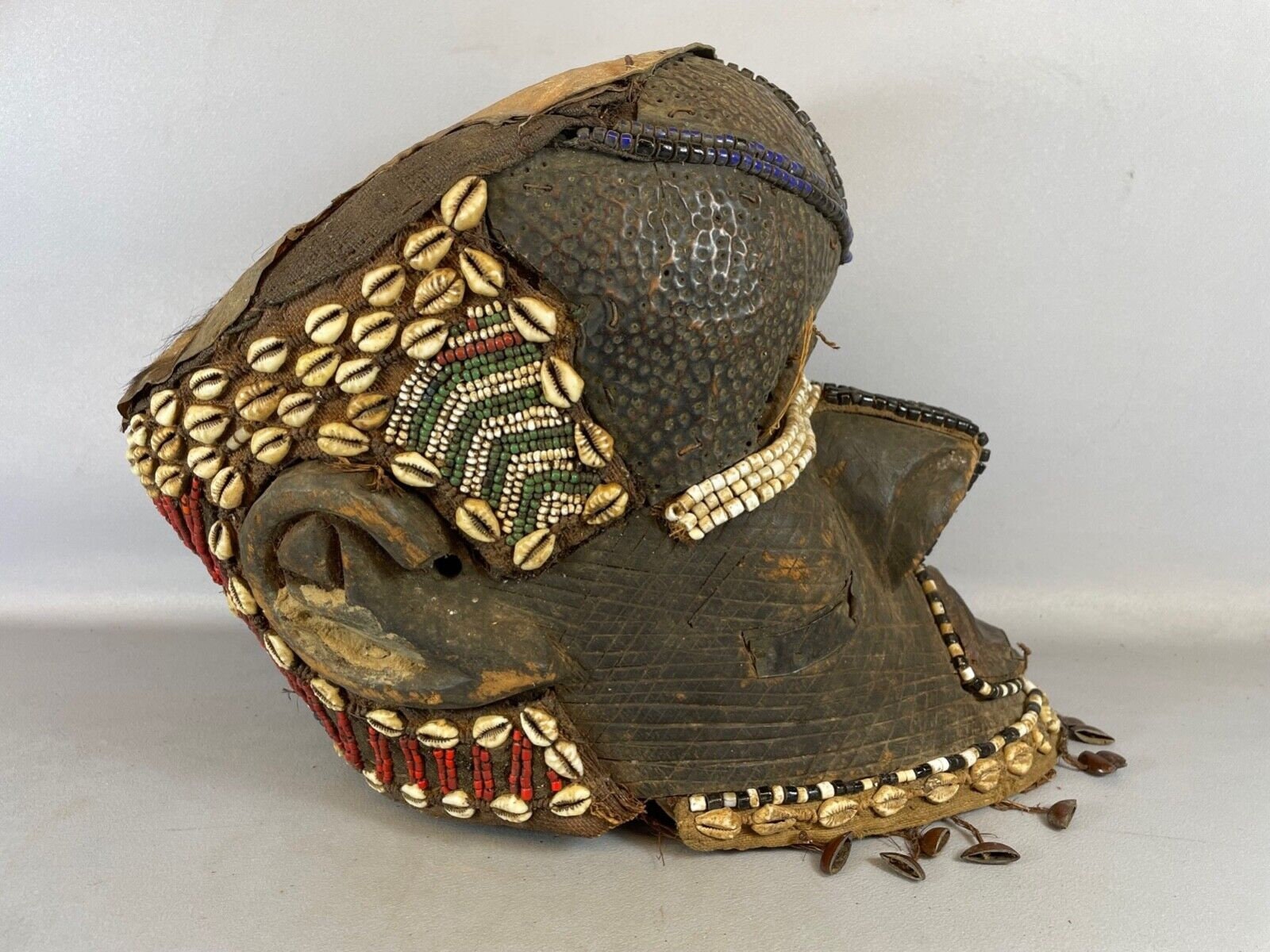 230303 African Kuba Bwoom Mask Congo - Etsy