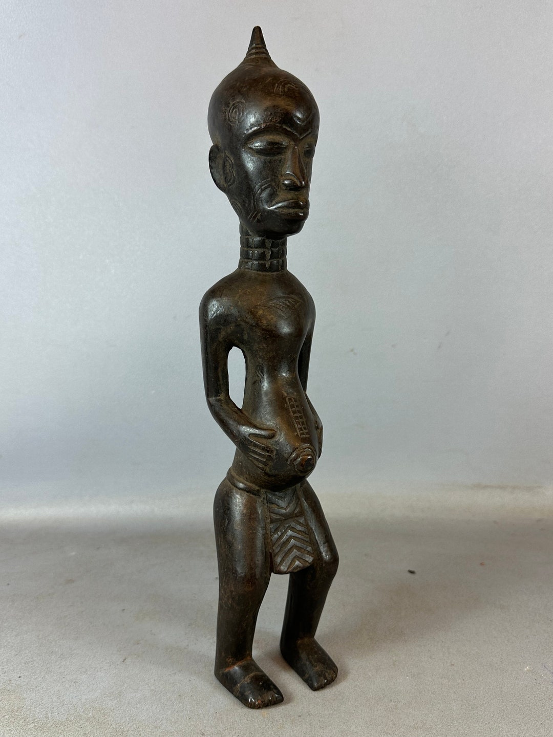 240754 - Old & Rare African Lwalwa Sculpture - Congo. - Etsy