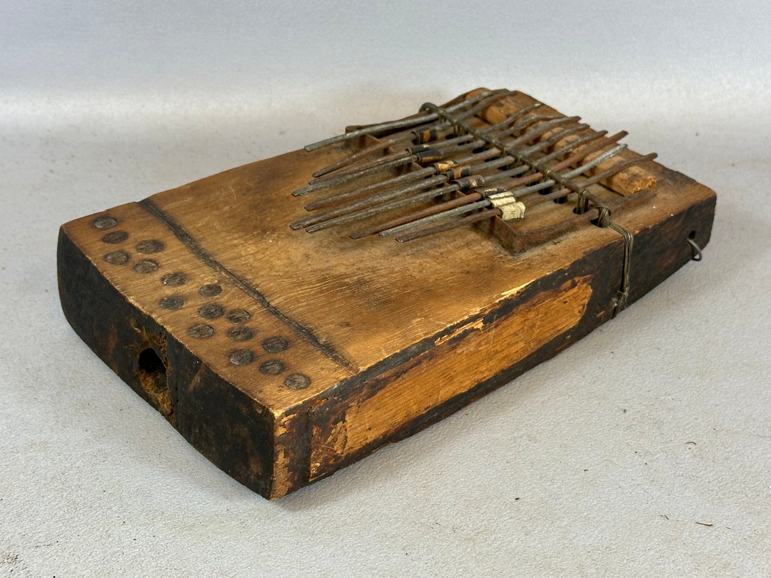 240416 - Very Rare Antique African Musical Instruments, Lamellophone ...