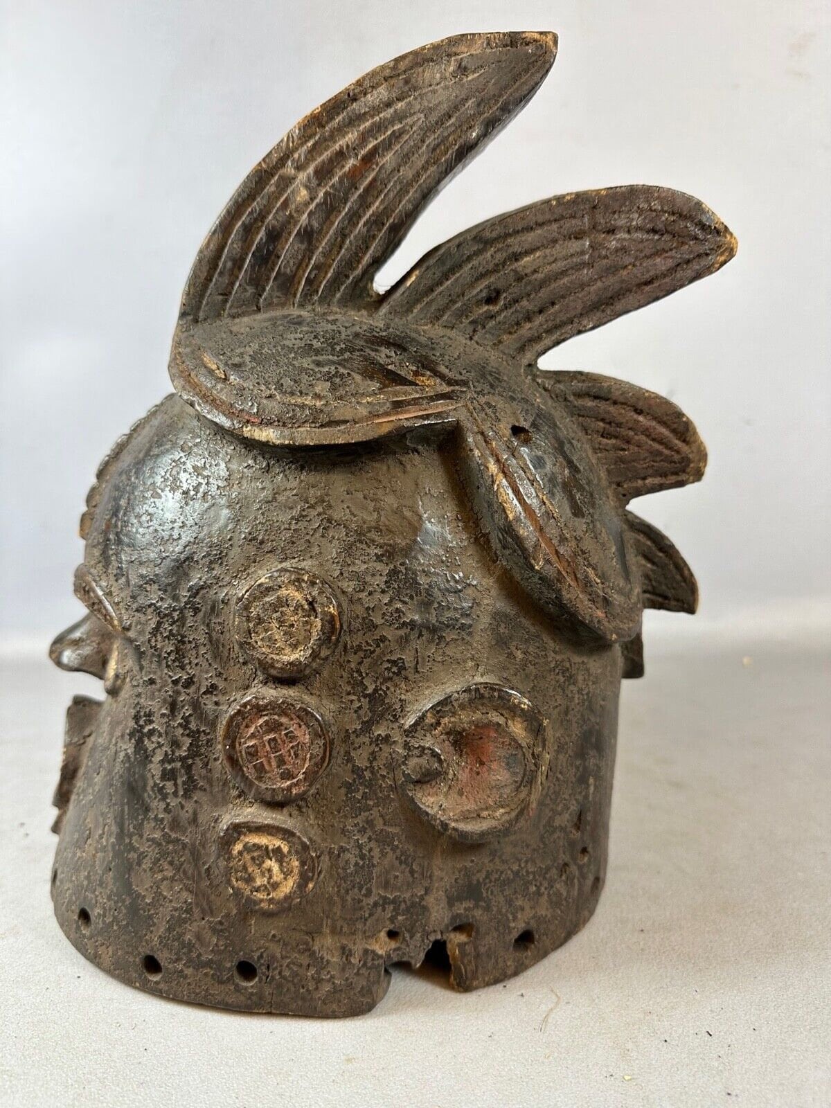 231016 - Rare Old African Igala Helm Mask - Nigeria. - Etsy