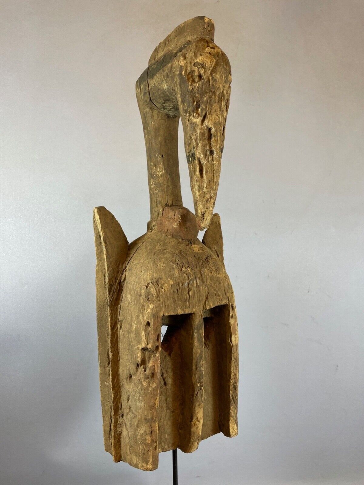 230446 Old African Dogon Satimbe Mask With Bird on Top Mali. - Etsy