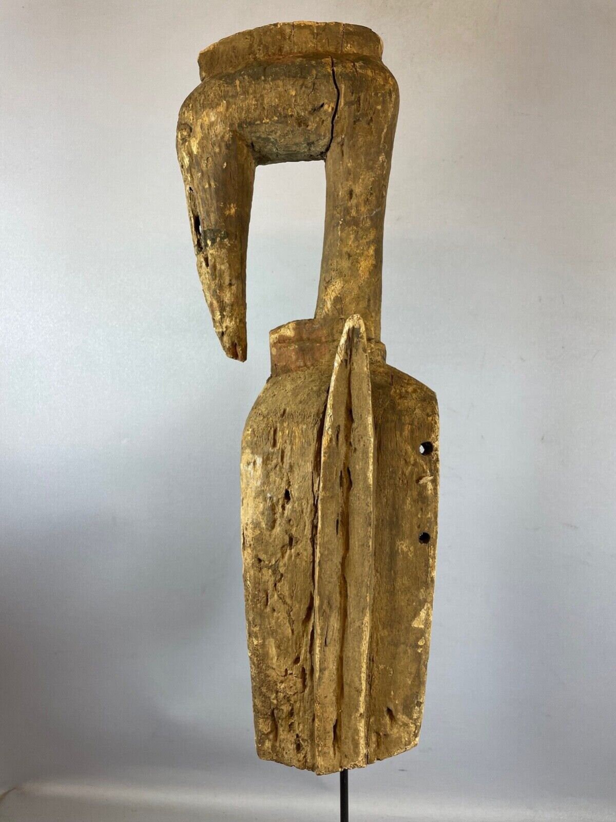 230446 Old African Dogon Satimbe Mask With Bird on Top Mali. - Etsy