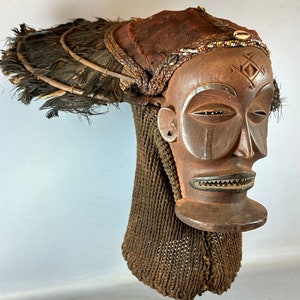 240734 Old African Chihongo Mask From the Chokwe Congo. - Etsy