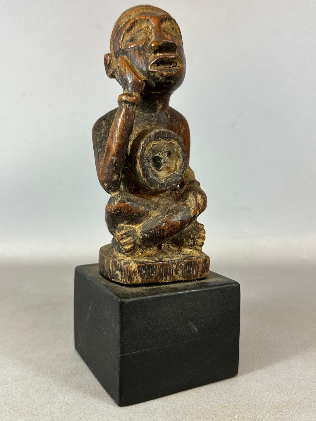 240524 - Antique African Bakongo Protection Figure - Congo. - Etsy