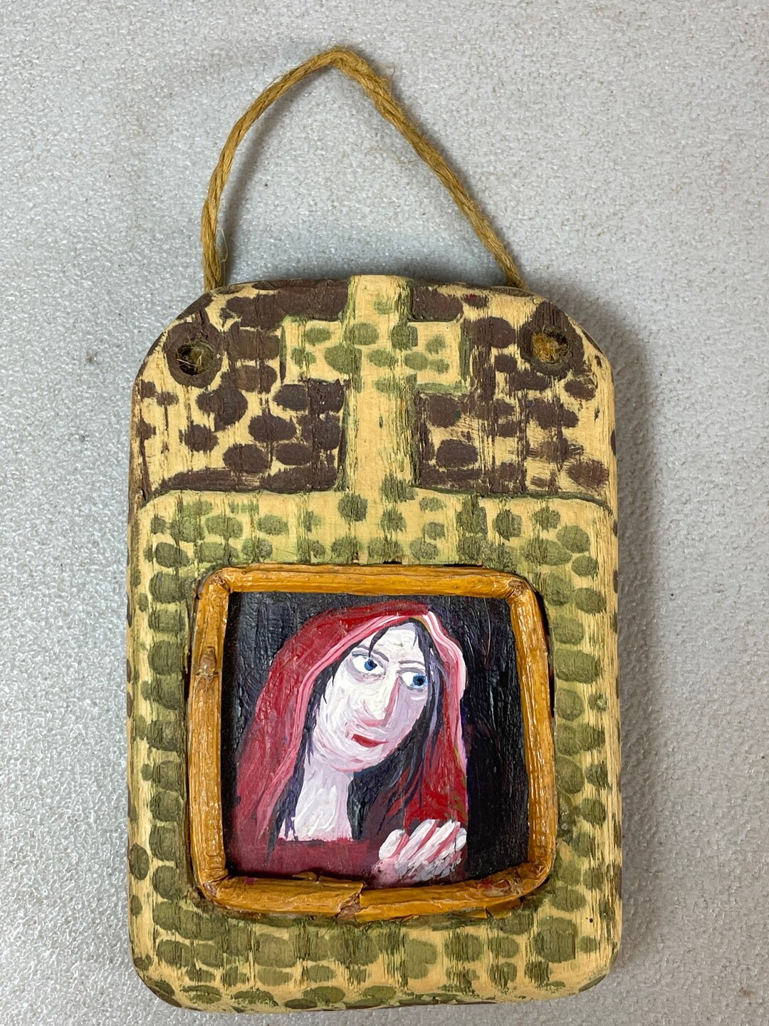 230725 Handmade Home Craft Icon From a Family in Axum Ethiopia. - Etsy