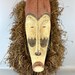 240907 - Old African Fang Mask With Raffia- Gabon. - Etsy