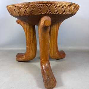 241249 - African Three-legged Stool is Handmade in the Jimma Region ...