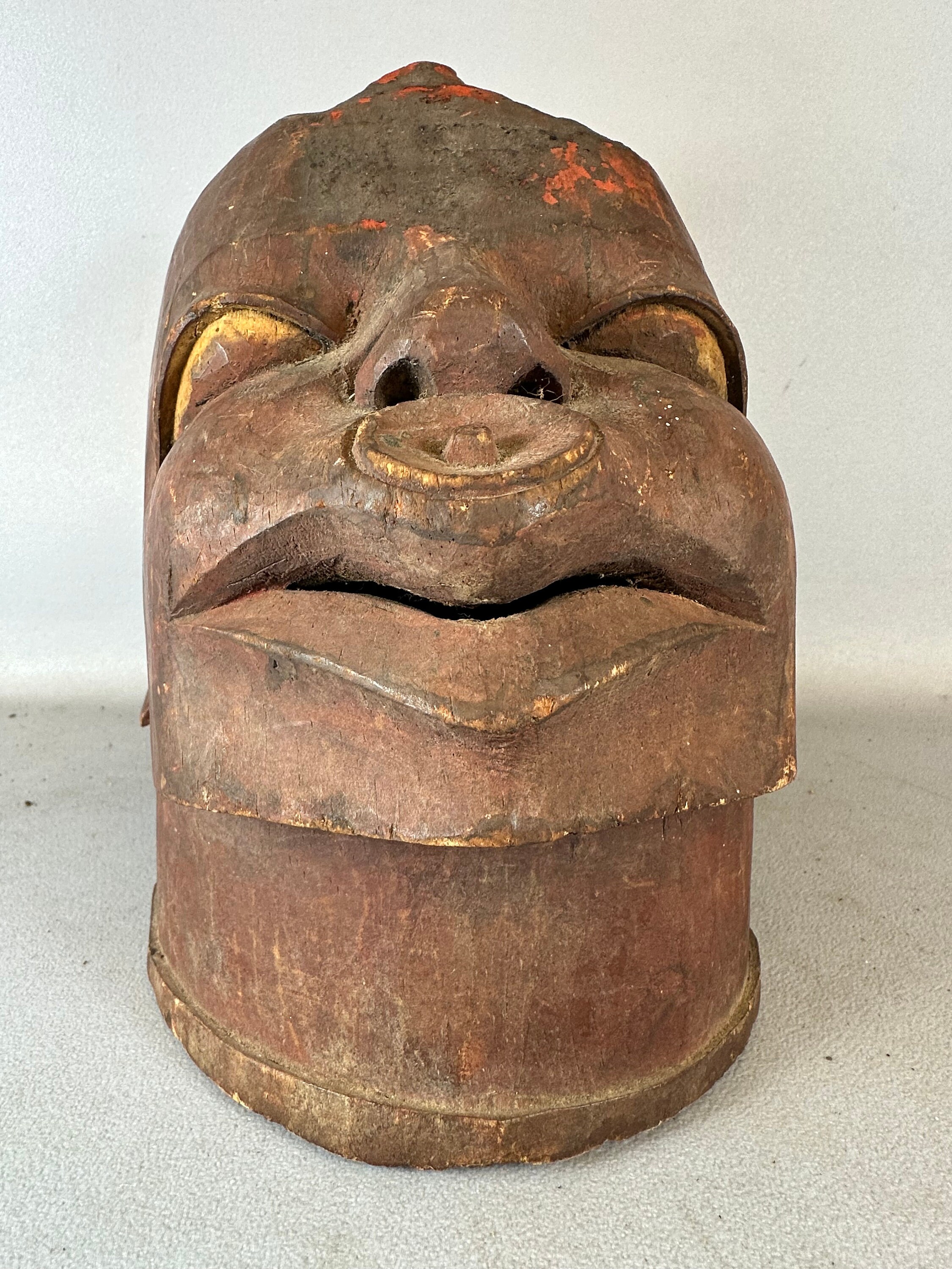 231224 Rare African Makonde Helm Mask Tanzania. - Etsy