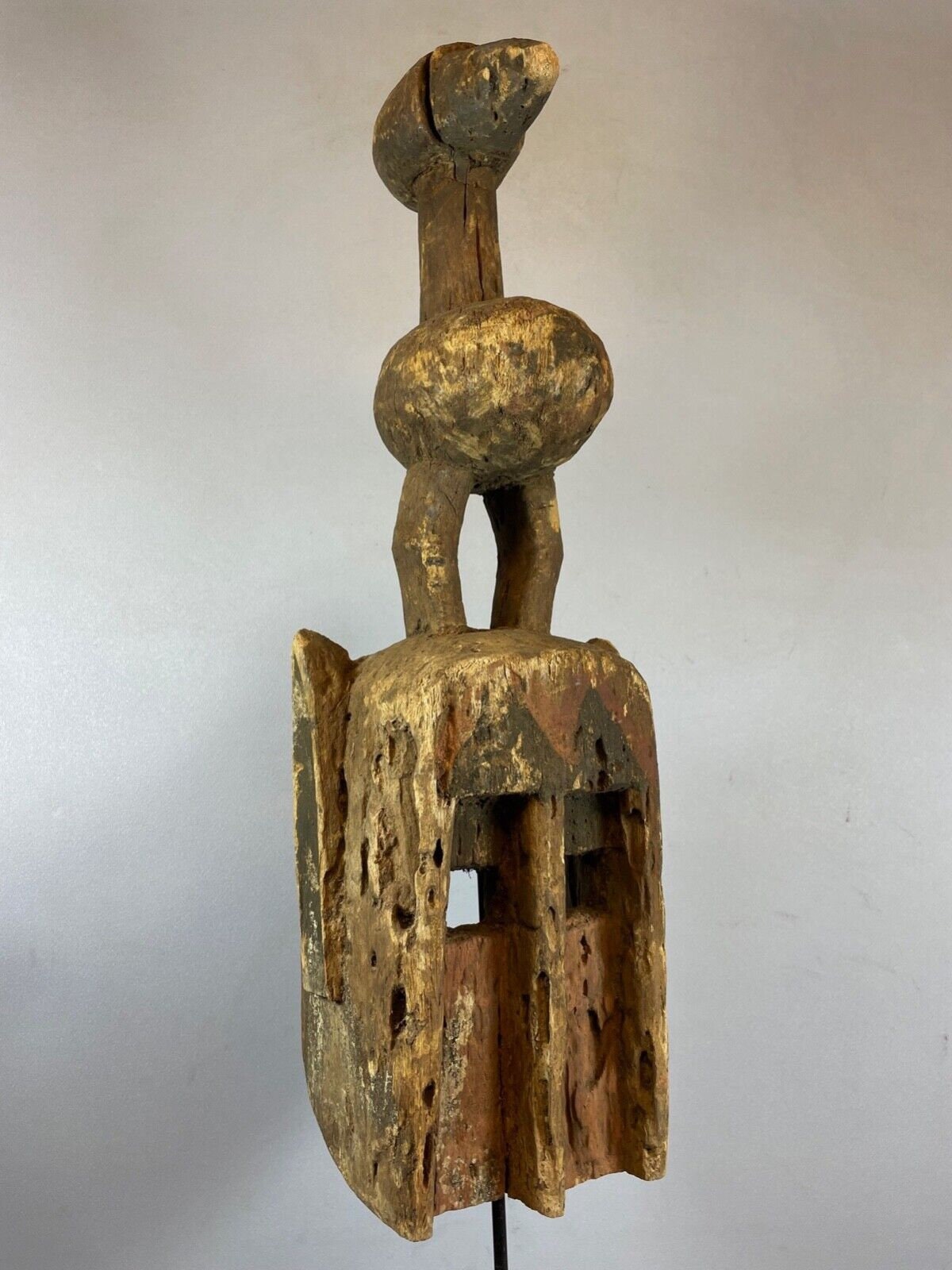 230447 Old African Dogon Satimbe Mask With Bird on Top Mali. - Etsy