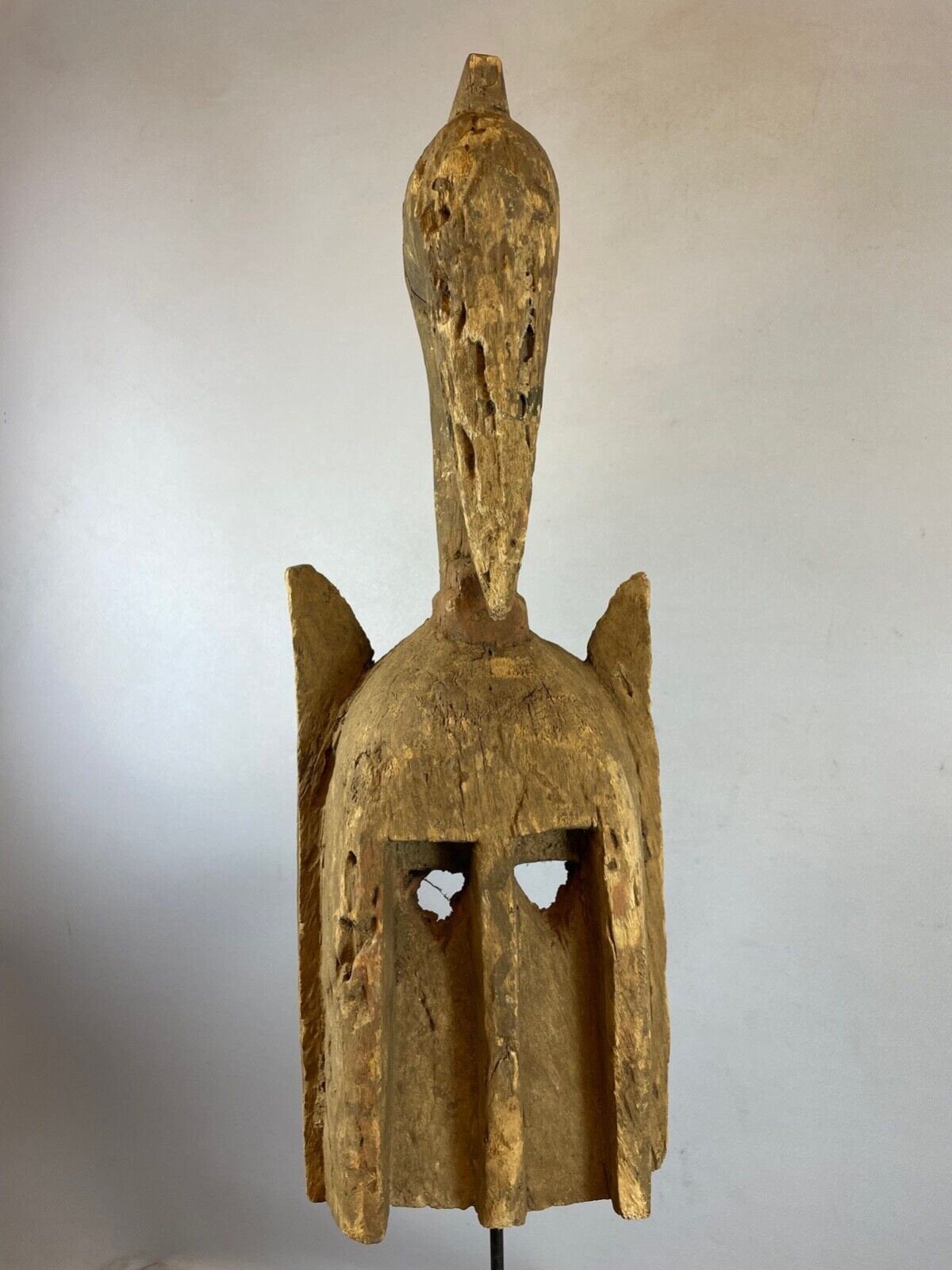 230446 Old African Dogon Satimbe Mask With Bird on Top Mali. - Etsy