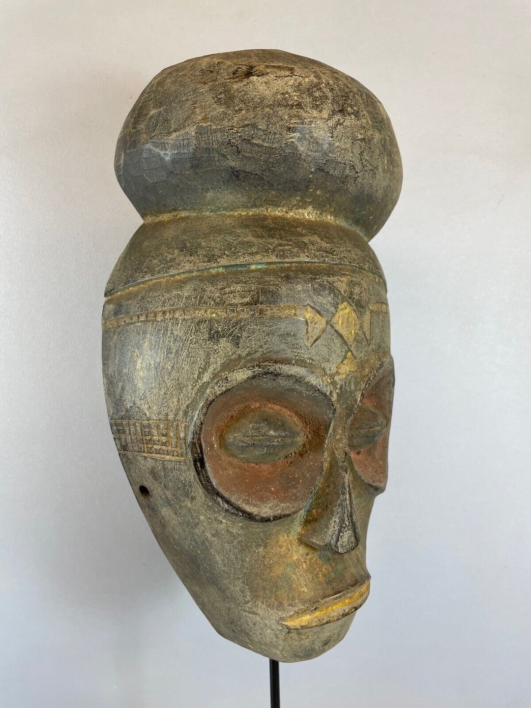 211218 Old African Mask From the Chokwe Angola. - Etsy