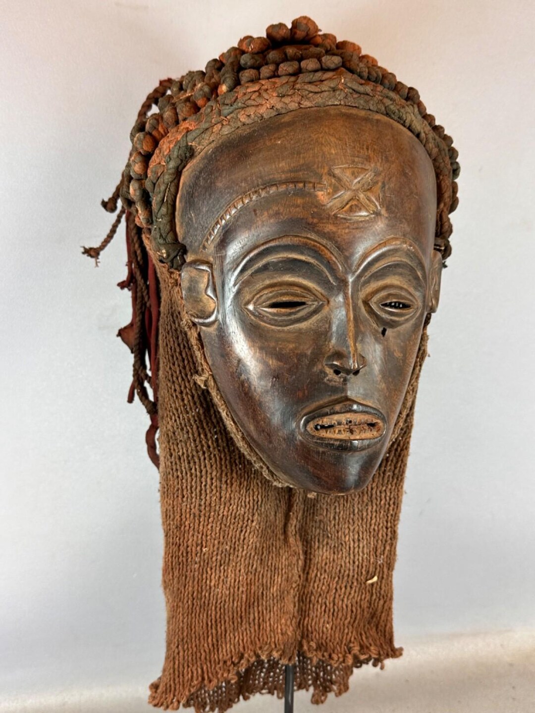 250810 - Rare Old African Mwana Pwo Mask From the Chokwe - Angola. - Etsy