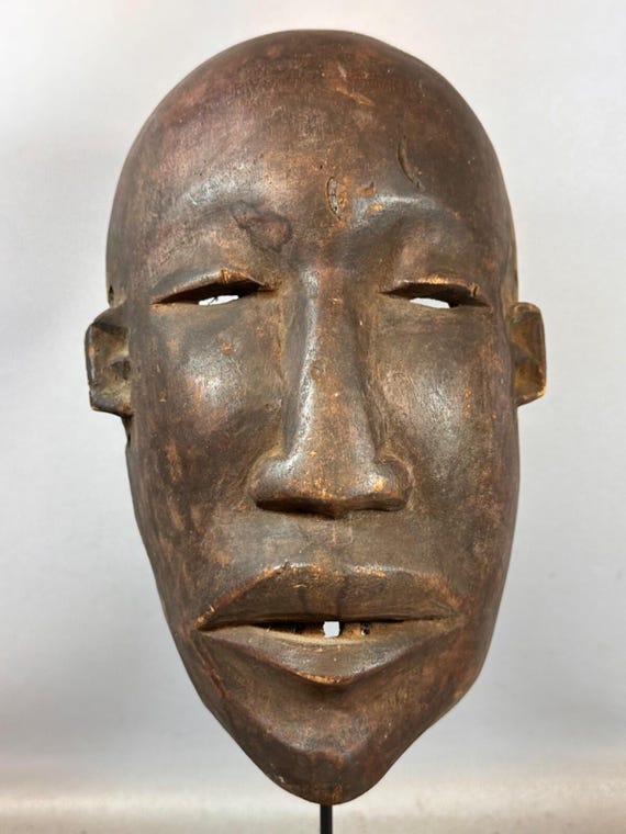 250518 - Rare African Makonde mask - Tanzania. - Gem