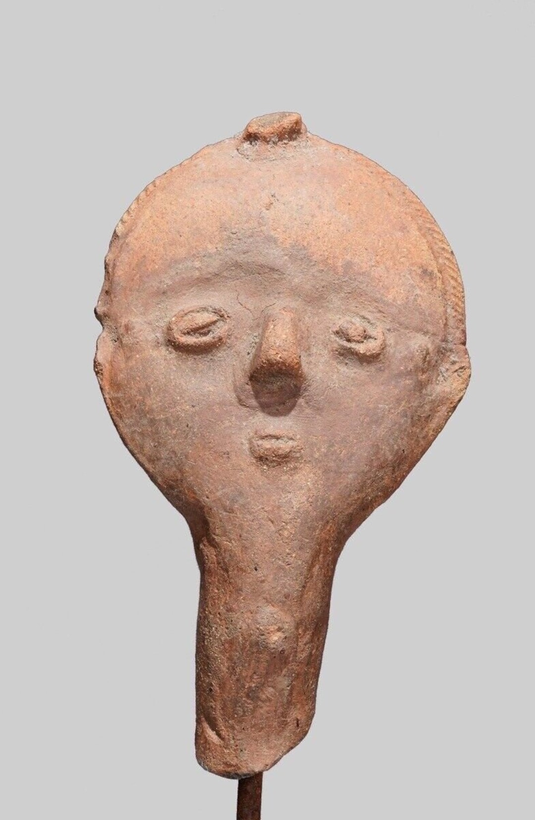 221028 - African Akan Terracotta Head - Ghana. - Etsy