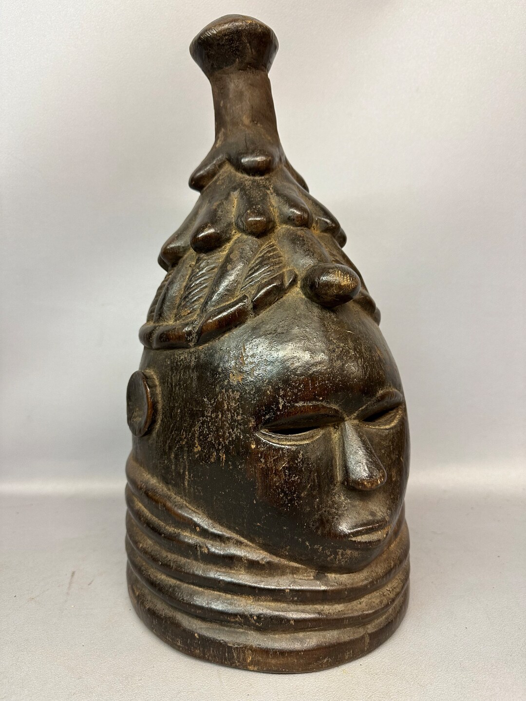 240157 - Large African Mende Sowei Sande Society Mask- Liberia. - Etsy