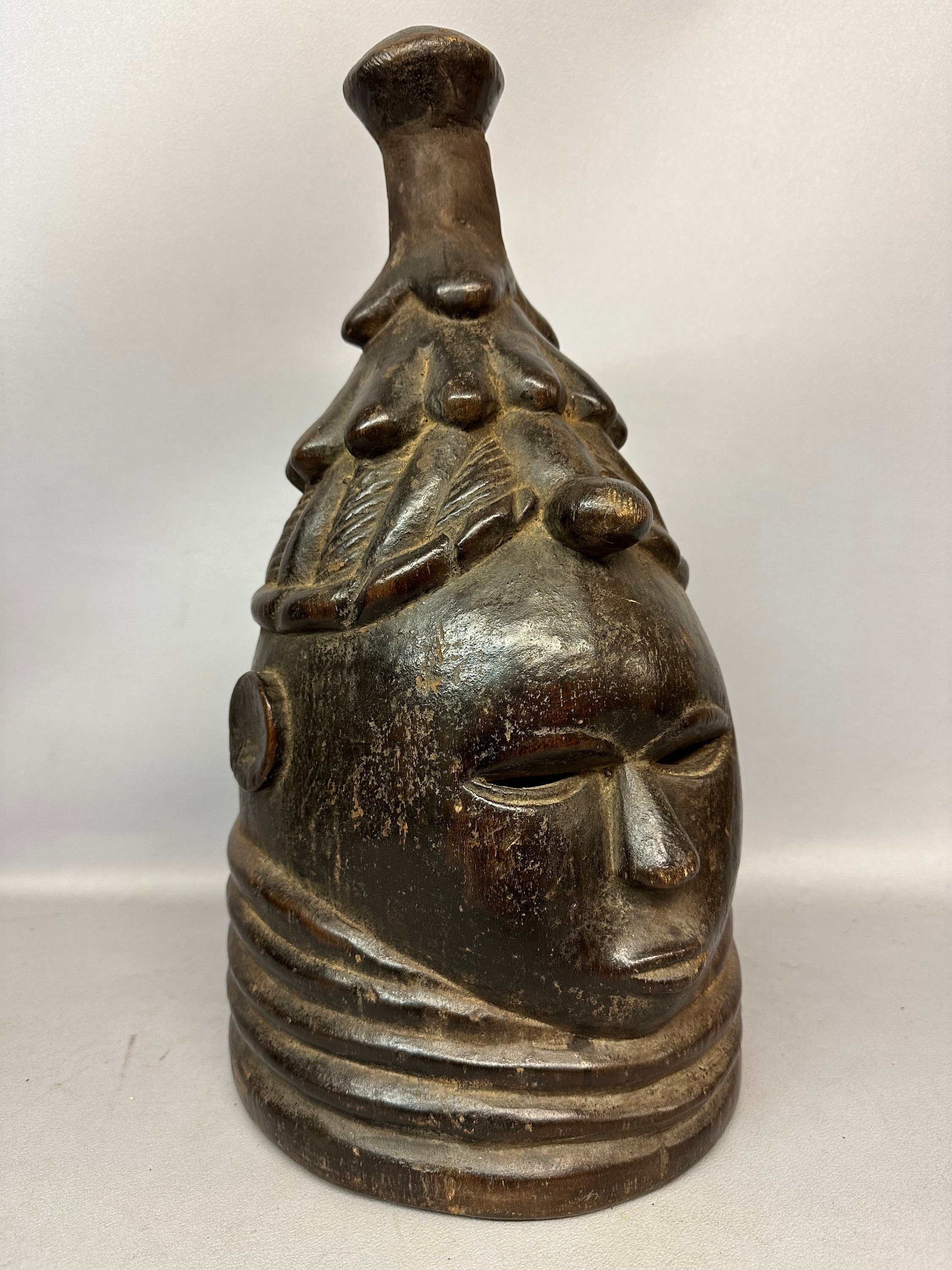 240157 Large African Mende Sowei Sande Society Mask Liberia. - Etsy