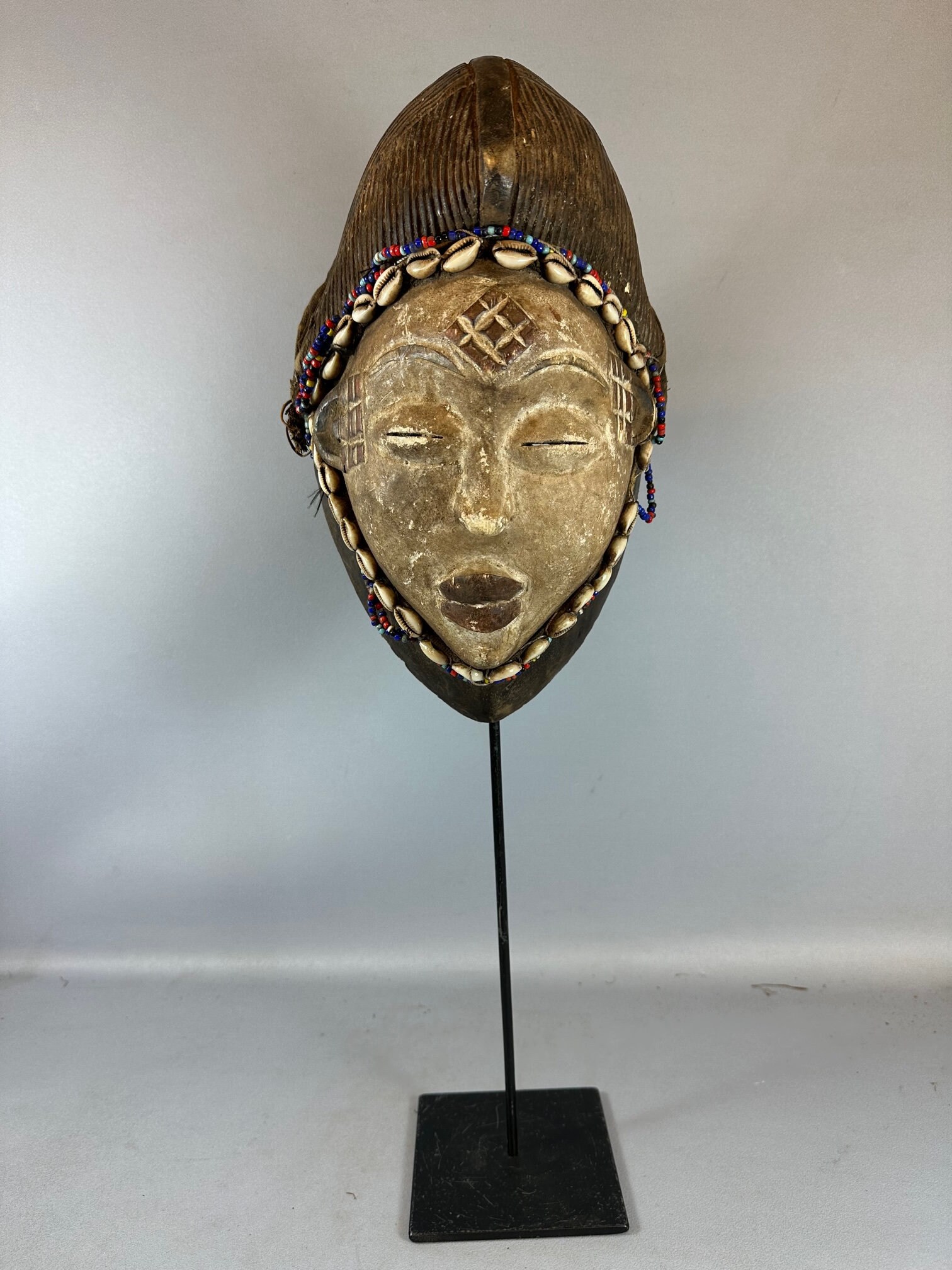 231128 African Okuyi Dance African Punu Mask Gabon. - Etsy