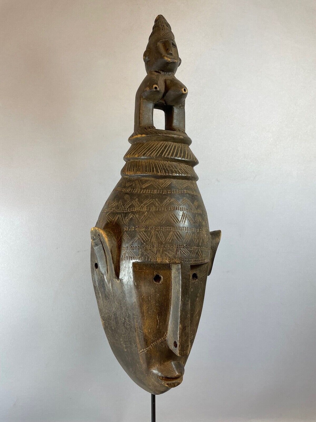 220609 African Marka N'toma Ceremonial Mask Mali - Etsy