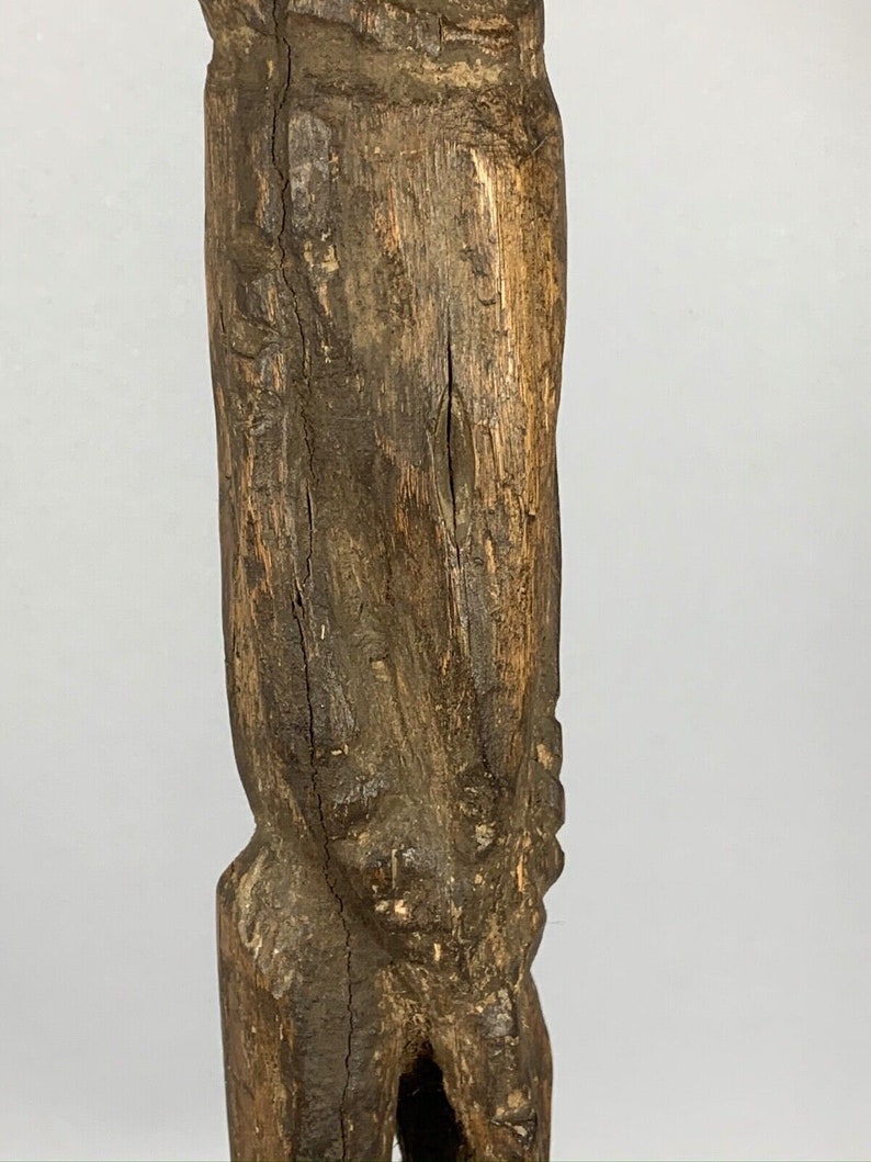 190711 Old and Rare Tribal Used African Konso Waka Grave Figure ...