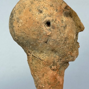 240102 - EXTREMLY RARE Terracotta Ethiopian Axumite Kingdom Falasha ...